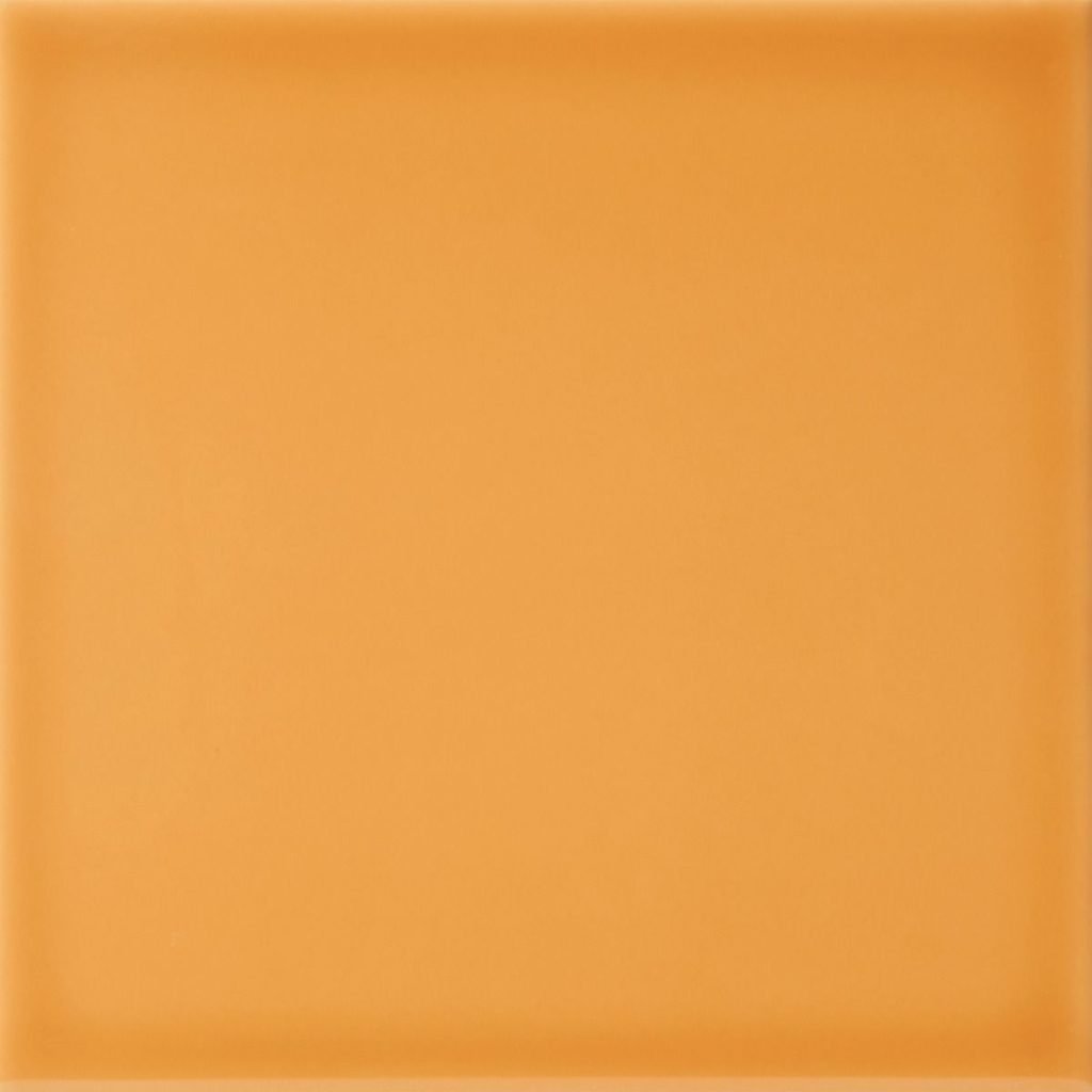 Victorian Orange Flat Glazed Ceramic Wall - Tiles of London