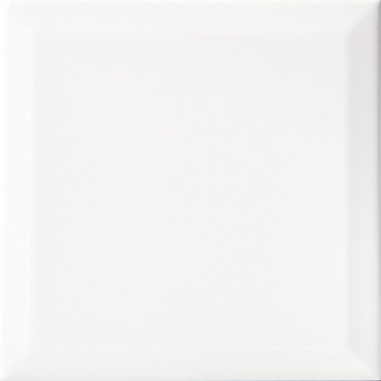 Victorian Off White Bevel Glazed Ceramic Wall - Tiles of London