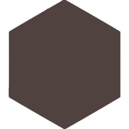 Brown Victorian Hexagon - Tiles of London