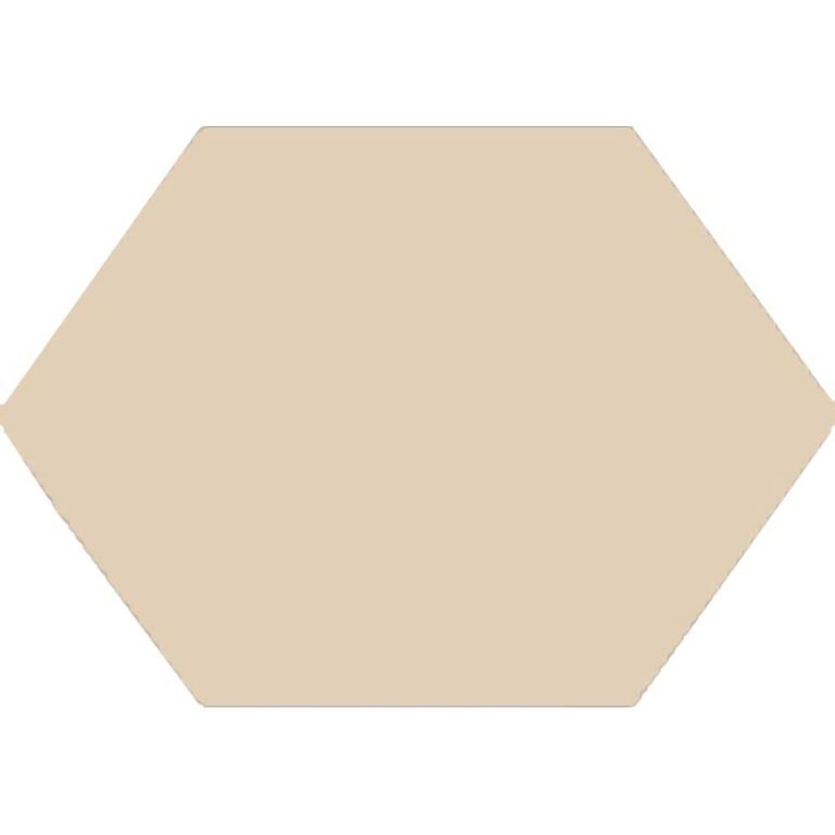 Ivory Victorian Elongated Hexagon - Tiles of London